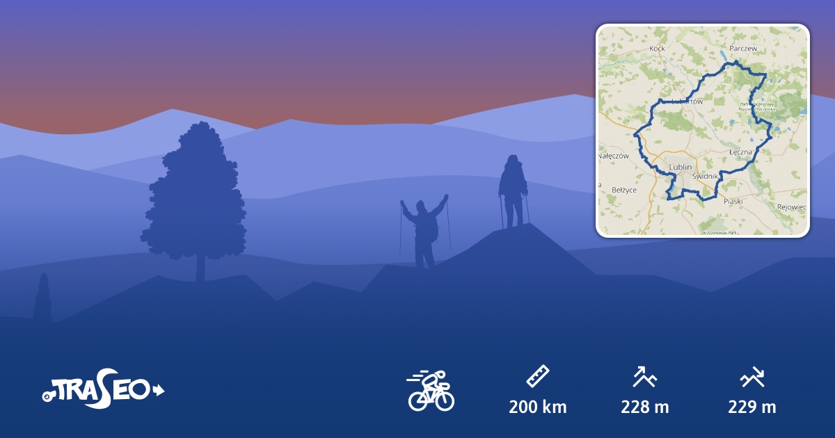 Trasa na rower szosowy 8LMT - Traseo