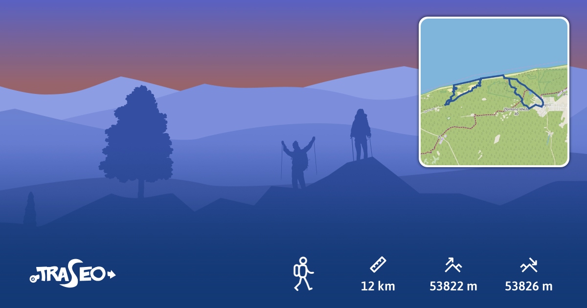 Trasa piesza Białogóra - Wydmy Lubiatowskie - Traseo