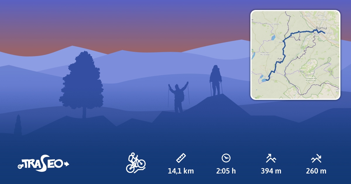 Trasa rowerowa bieszkowice - Traseo.pl