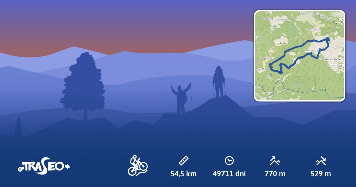 Trasa MTB Biłgoraj - Zwierzyniec - Biłgoraj - Traseo