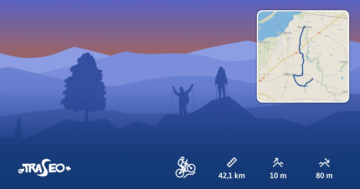 Trasa MTB braniewo - Traseo