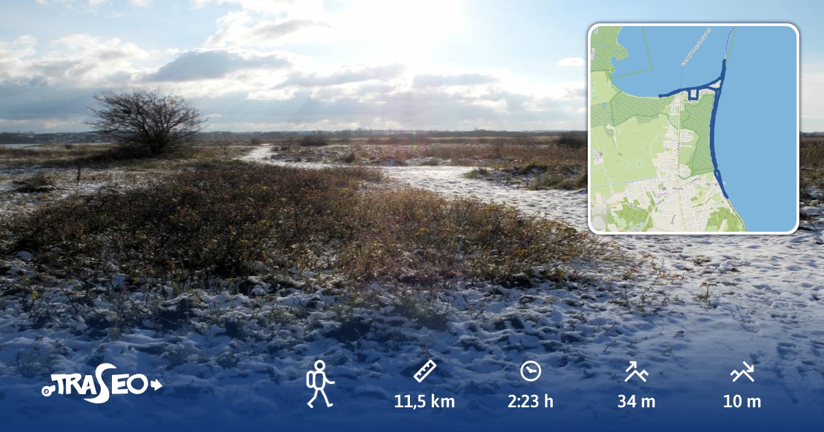 Trasa piesza Brzegiem morza (Rewa-Mechelinki) - Traseo