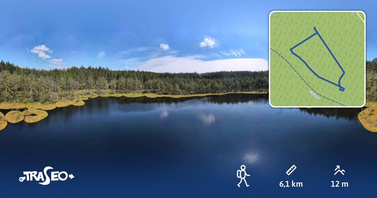 Trasa piesza CamperPark Woziwoda - Jeziorka Kozie - Traseo