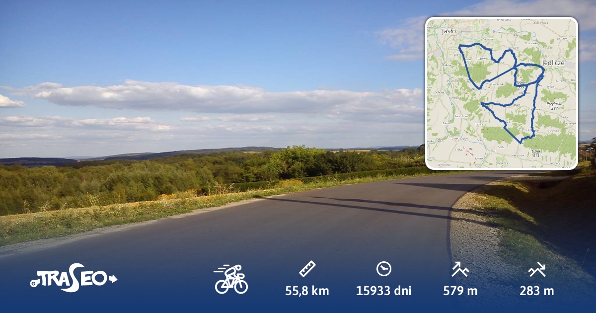 Trasa rowerowa Chlebna - Glinik Polski - Chlebna - Traseo.pl