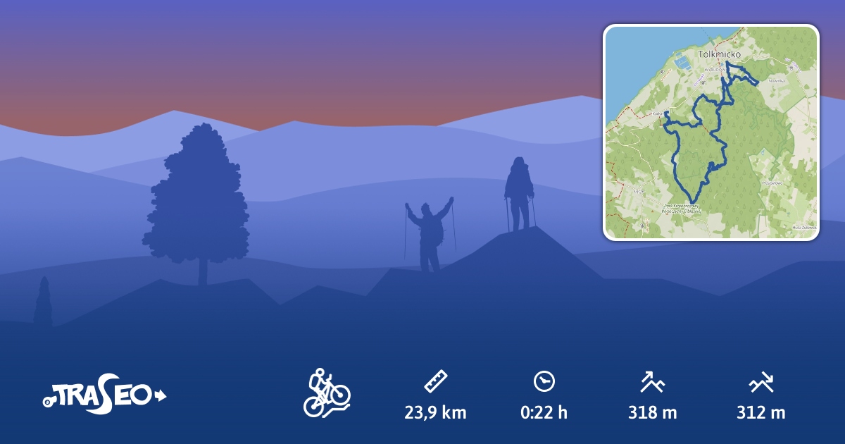 Trasa MTB Garmin MTB Series Tolkmicko/Kadyny 2022 - Traseo