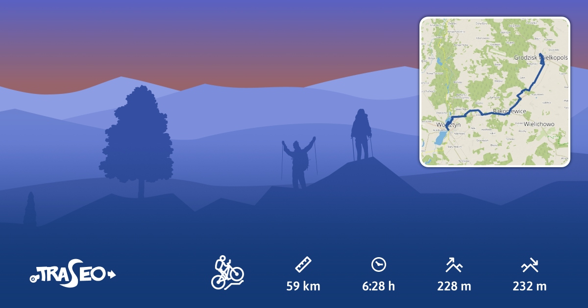 Trasa MTB Grodzisk-Wolsztyn - Traseo