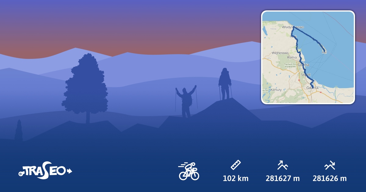 Trasa rowerowa Hel - Gdańsk - Traseo.pl