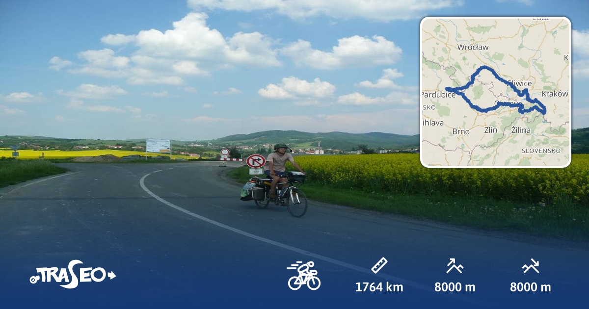 Trasa rowerowa Jan Řepka | Czesko-słowacko-polski rowerowy rajd ...