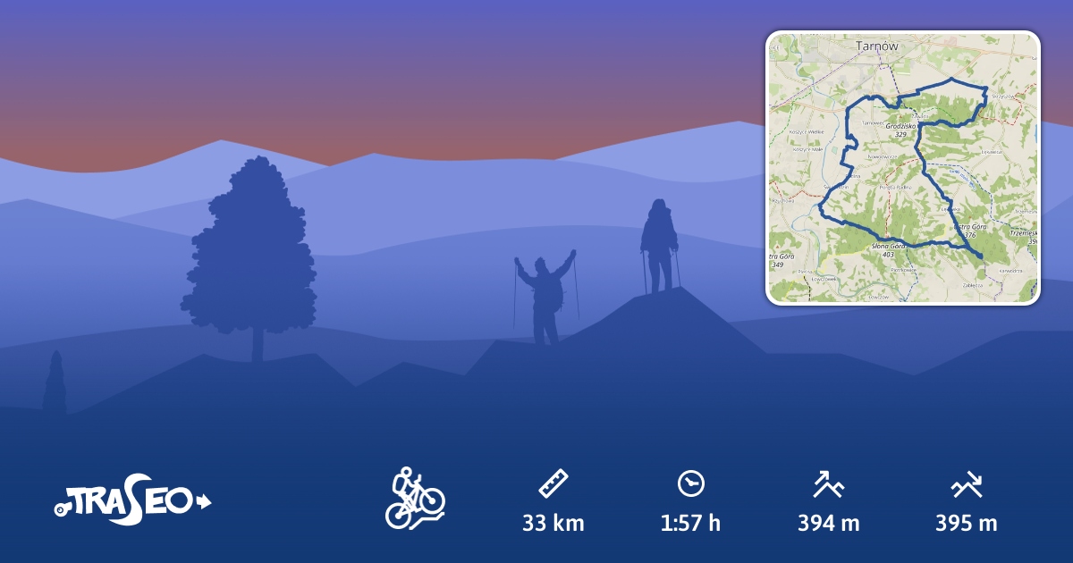 Trasa rowerowa Jesienny Rajd Rowerowy - trasa górska dla początkujących ...