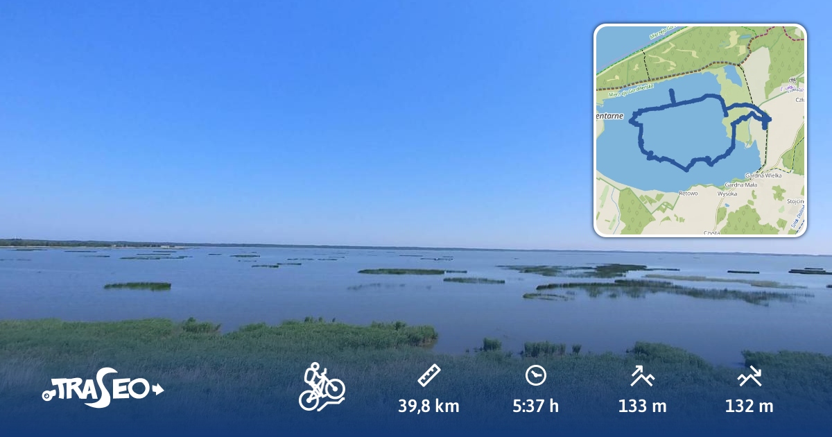 Trasa MTB Jezioro Gardno - Traseo