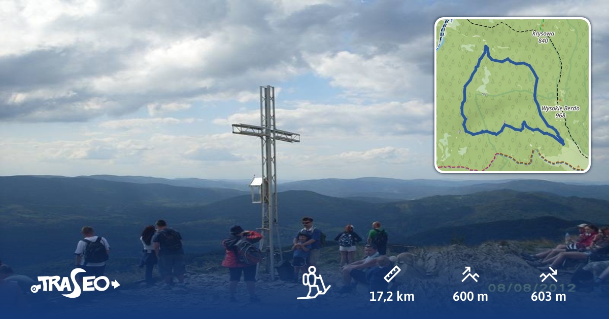 Trasa trekkingowa Kalnica-Smerek-Jaworzec-Kalnica - Traseo.pl