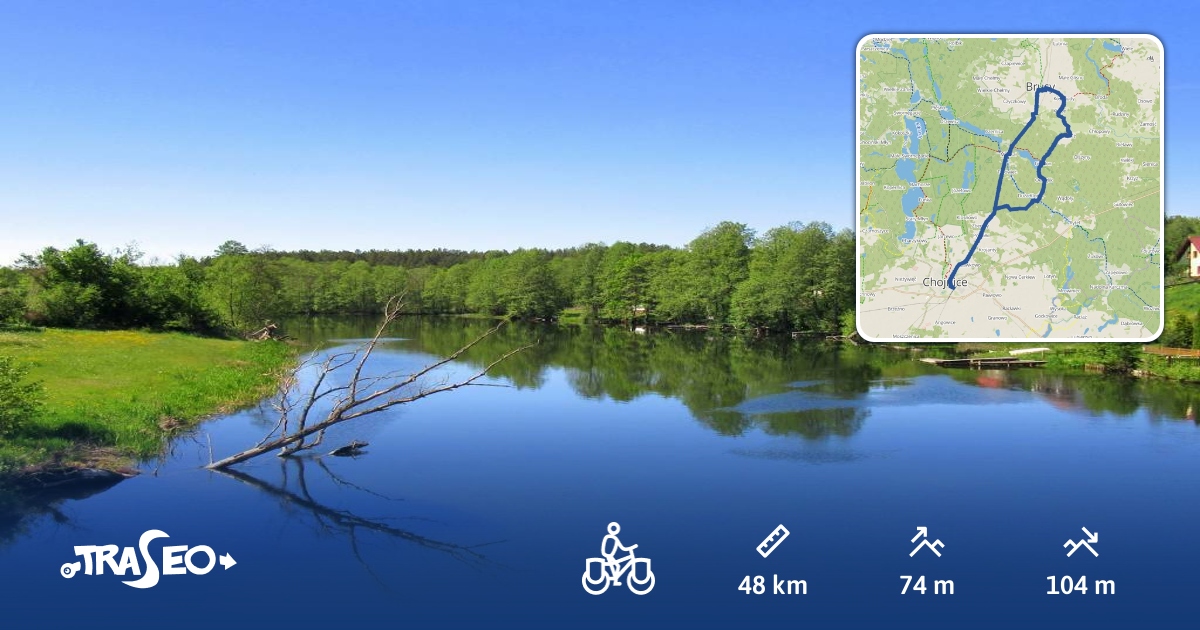 Trasa rowerowa Kaszubska Marszruta - szlak zielony - oficjalny przebieg ...