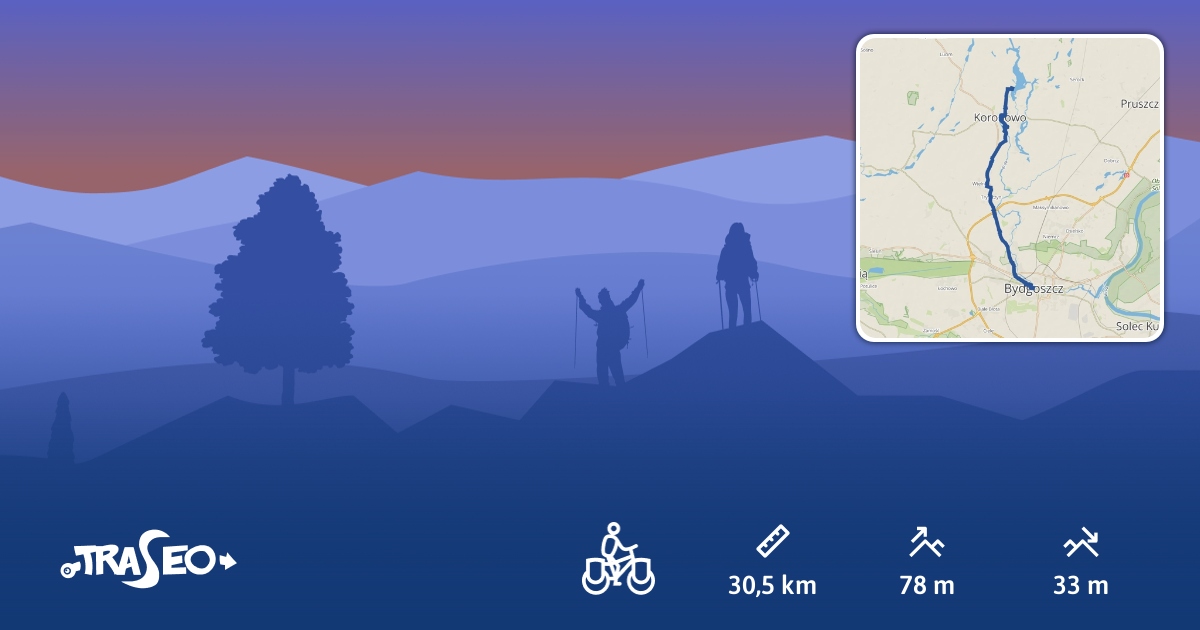 Trasa rowerowa Koronowo/Tazbirowo - Traseo.pl