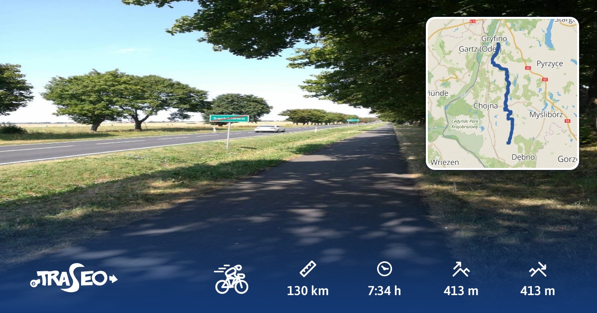 Trasa rowerowa Kostrzyn - Szczecin_Blue Velo_Droga rowerowa nr 3 - 2018 ...