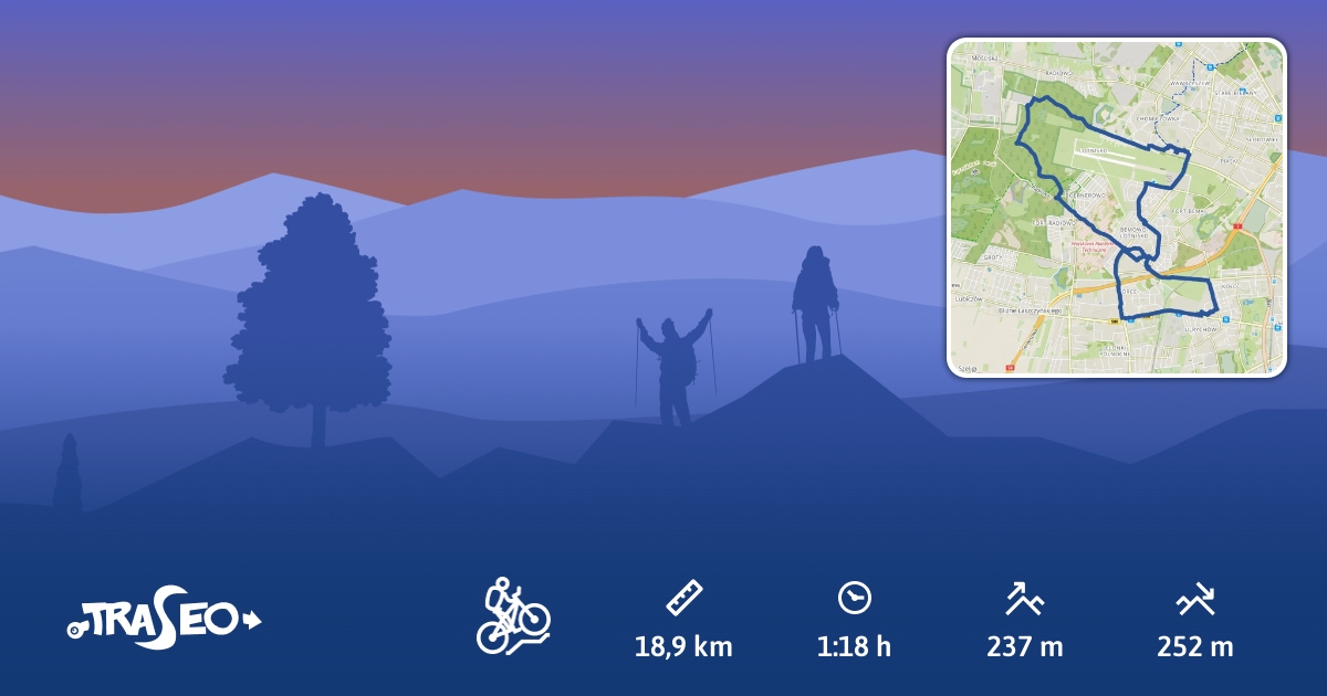 Trasa MTB Lotnisko Bemowo - Traseo