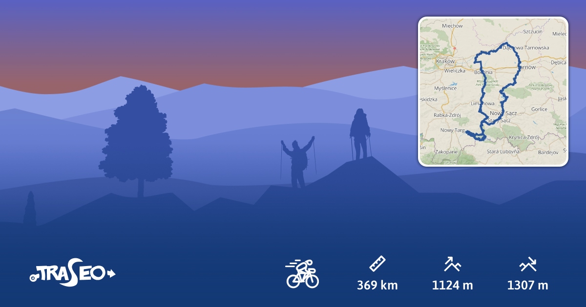 Trasa na rower szosowy Mała runda WTR-Velo Dunajec + Czorsztn - Traseo