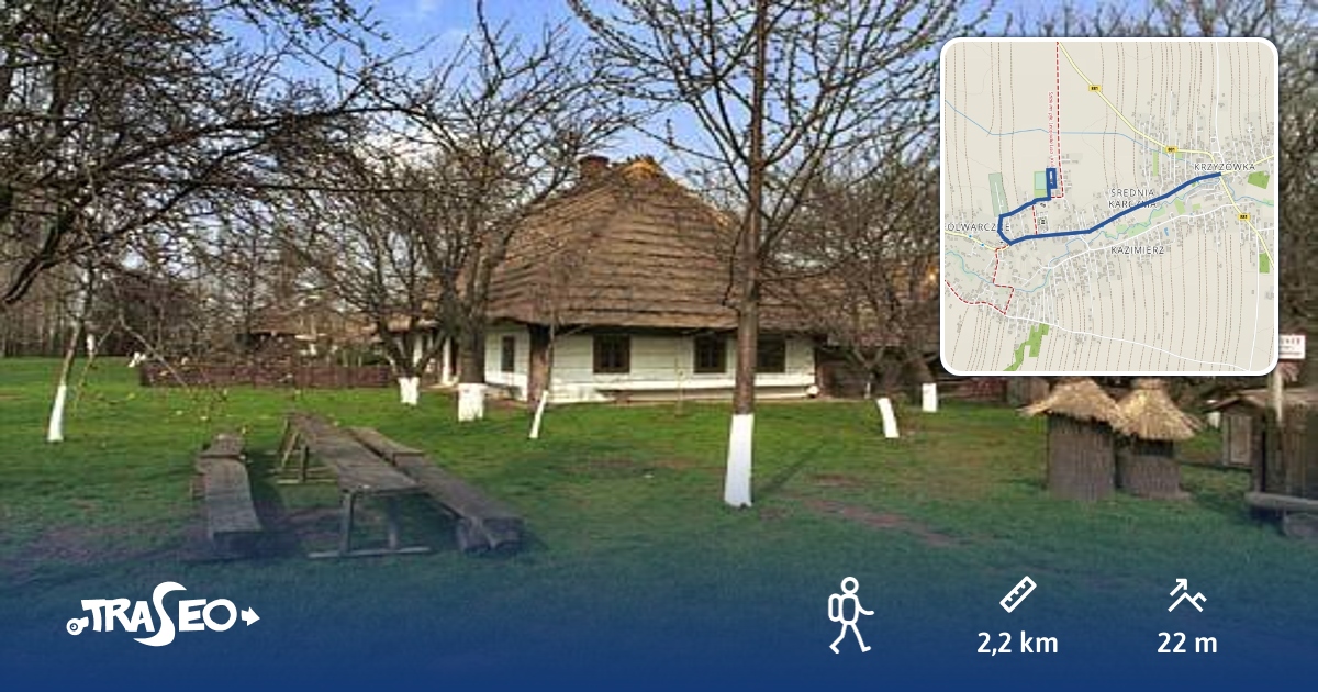 Trasa piesza Markowa, najciekawsze miejsca. - Traseo