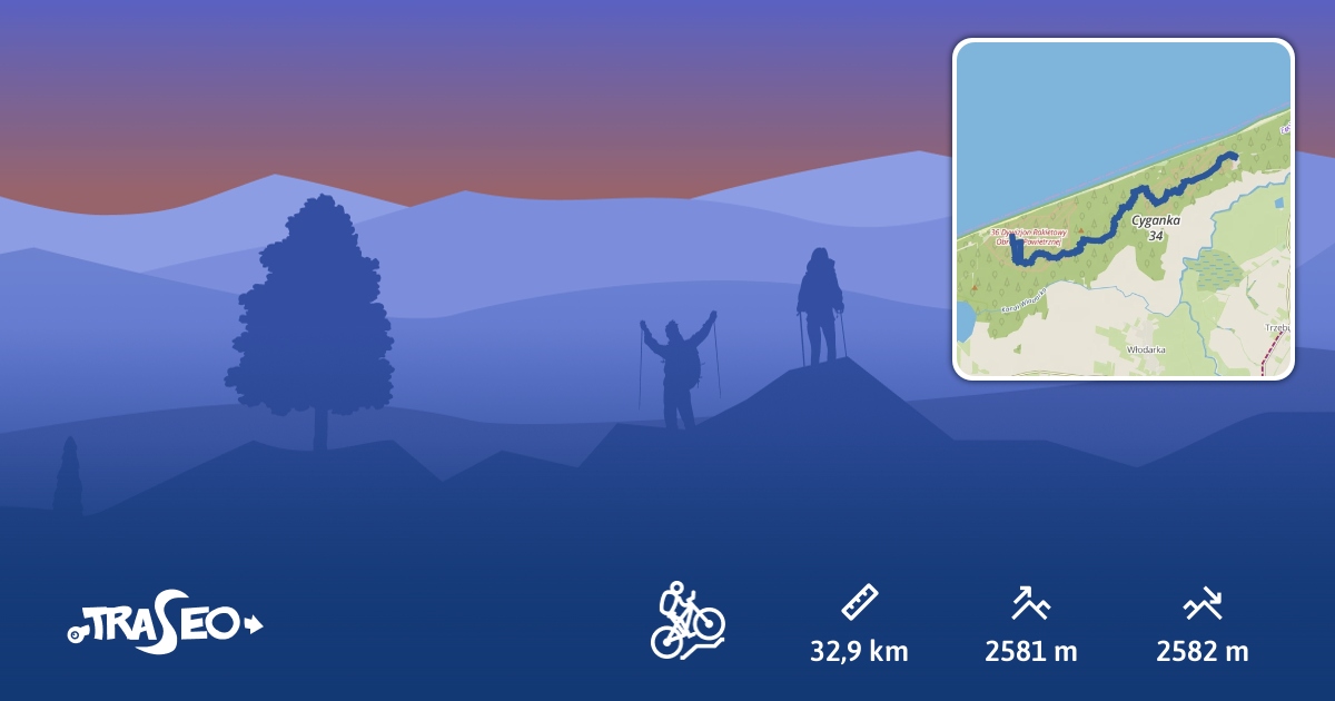 Trasa MTB Mrzeżyno- pogorzelice 2 - Traseo
