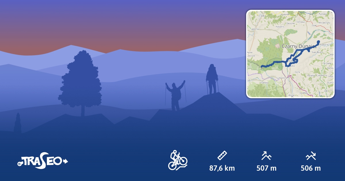 Trasa rowerowa Nowy Targ Trstena - Traseo.pl
