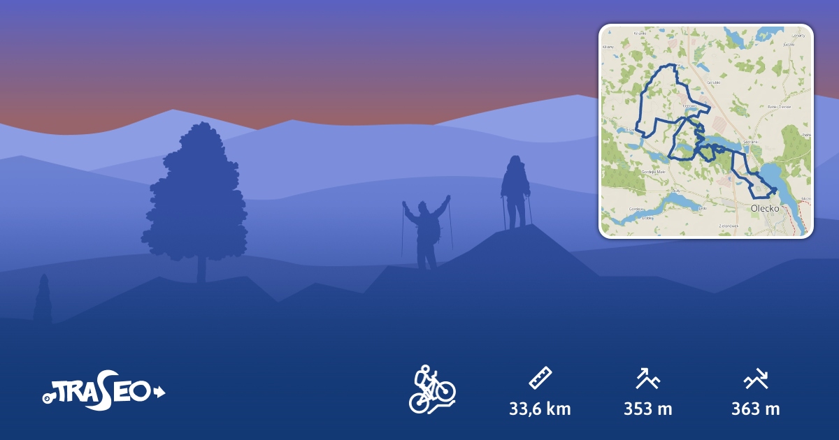 Trasa rowerowa Olecko 2020 Półmaraton - Traseo.pl