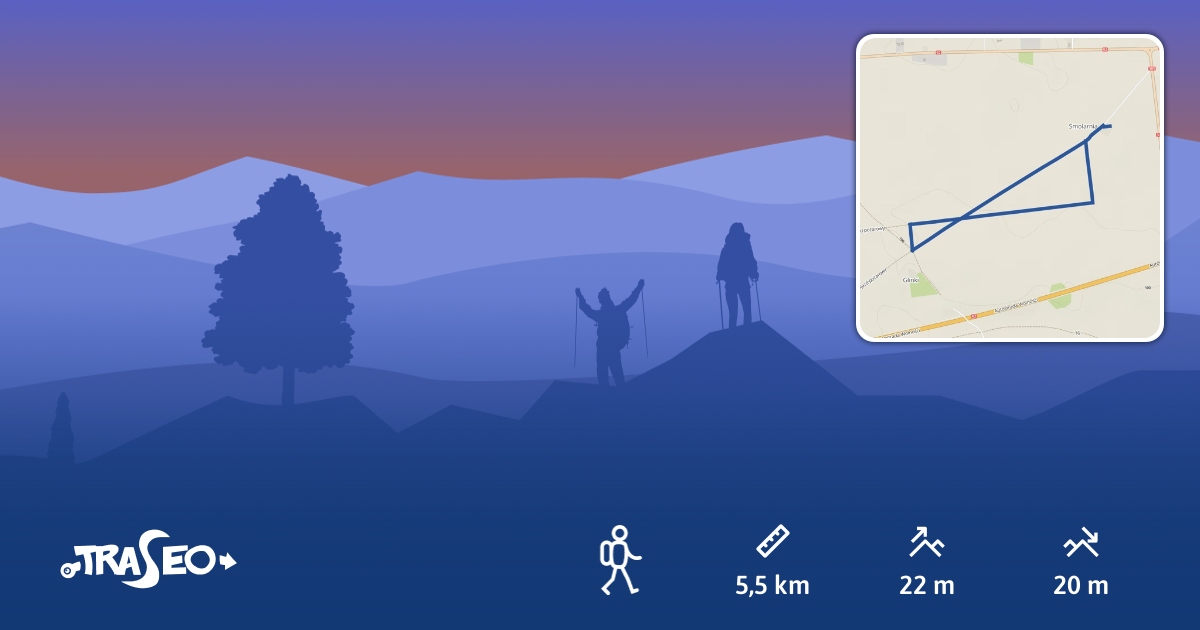 Trasa piesza Phoenix RUN 2025 - NORDIC WALKING - Traseo