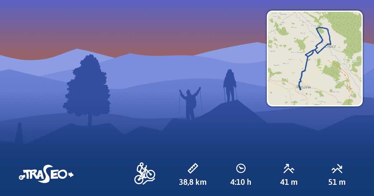 Trasa rowerowa pleszew broniszewice kwilen stara kazmierka chocz bronki ...