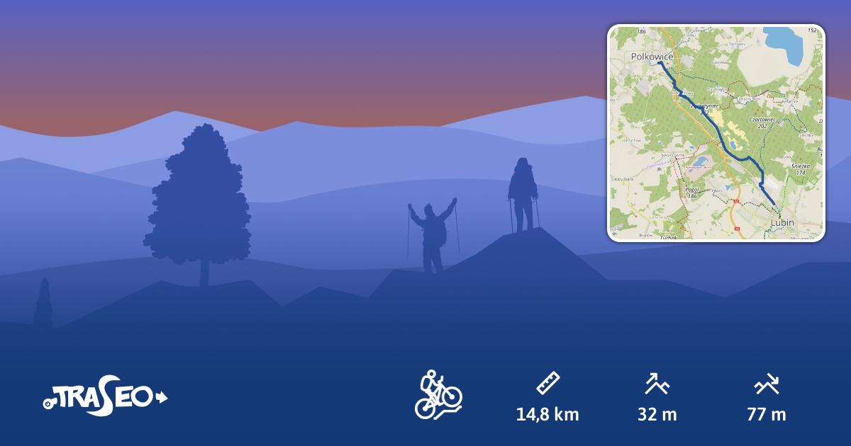 Trasa rowerowa Polkowice-Lubin_1 - Traseo.pl