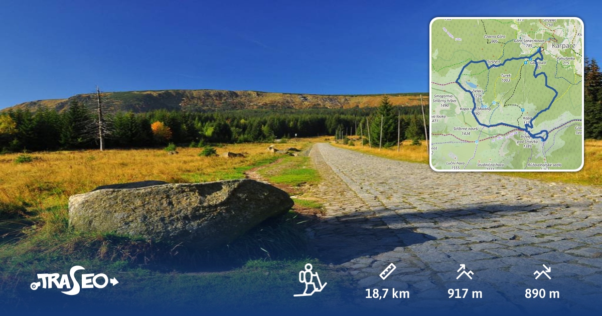 Trasa trekkingowa Pośród Kotłów i Skał - Traseo.pl