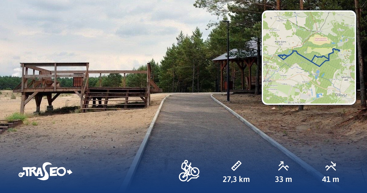 Trasa MTB Pustynia Błędowska - Bagna Błędowskie - Ścieżki dydaktyczne ...