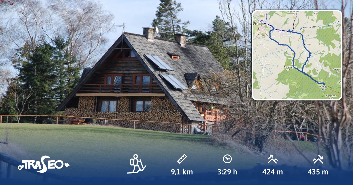 Trasa trekkingowa Rabka Zdrój - Maciejowa -Rabka Zdrój - Traseo.pl