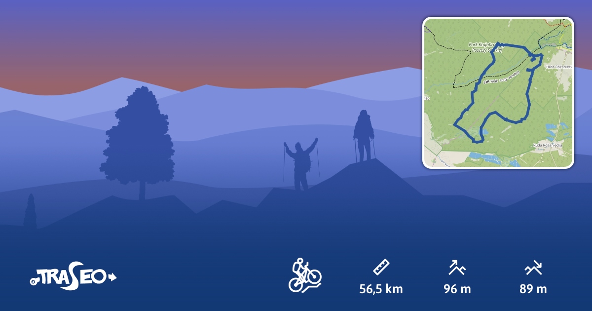 Trasa MTB Roztocze Wschodnie 1 - Traseo