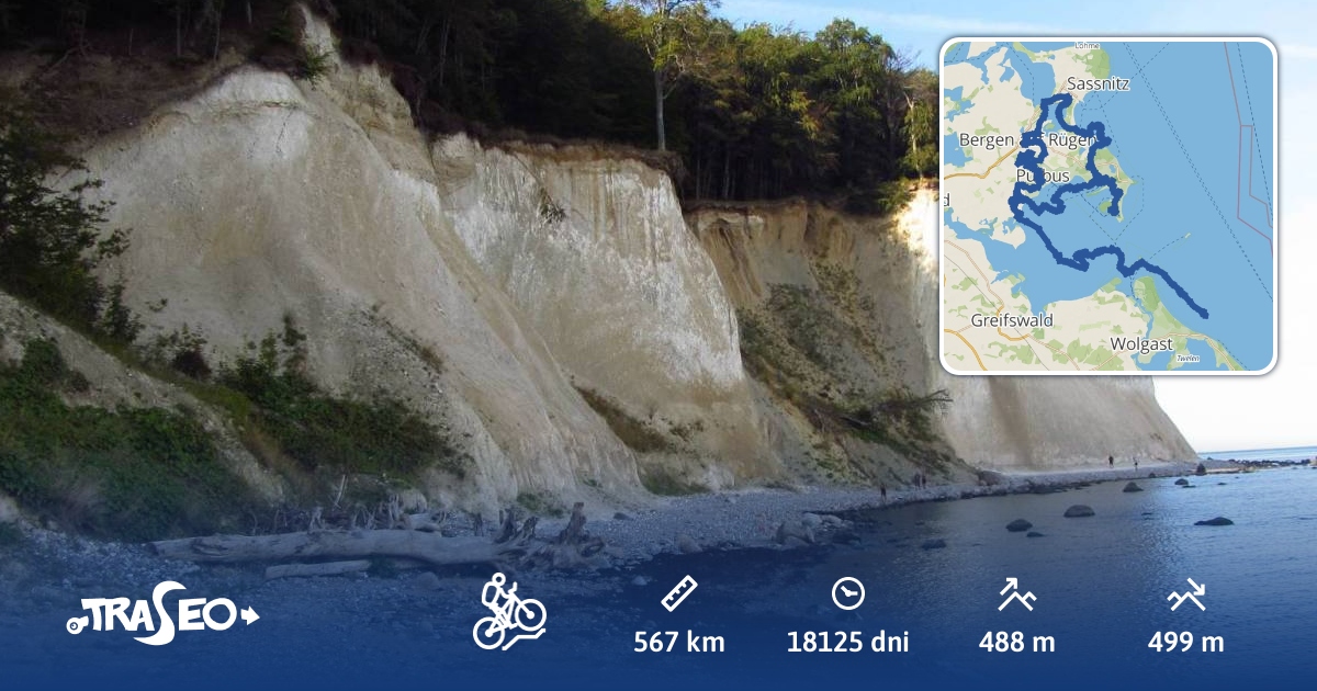 Trasa MTB RUGIA - ŚWINOUJŚCIE - Traseo