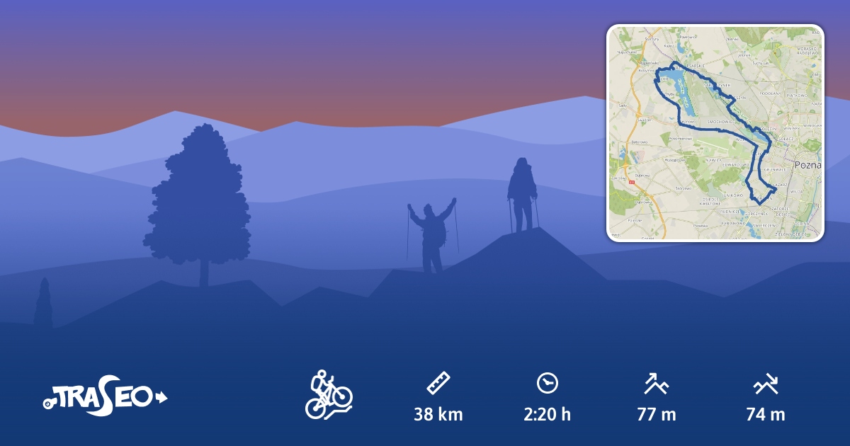 Trasa MTB Rusałka-Strzeszynek-Kiekrz - Traseo