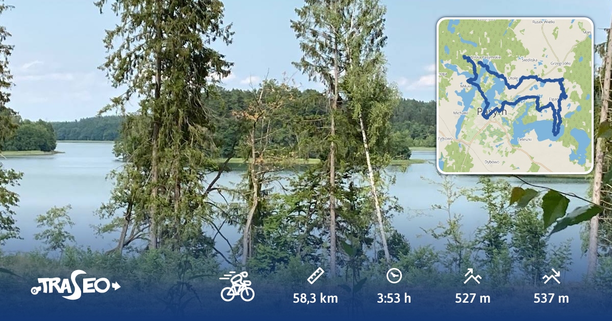 Trasa rowerowa Sasek Wielki - Traseo.pl