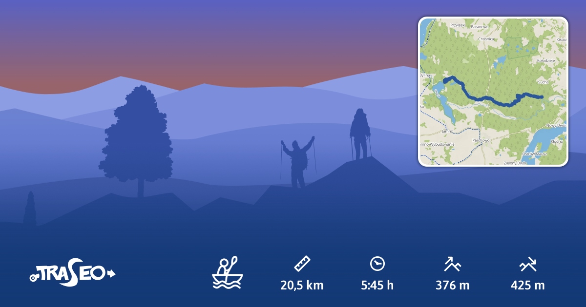 Trasa kajakowa Słupia Sulęczyno -Soszyca - Traseo.pl