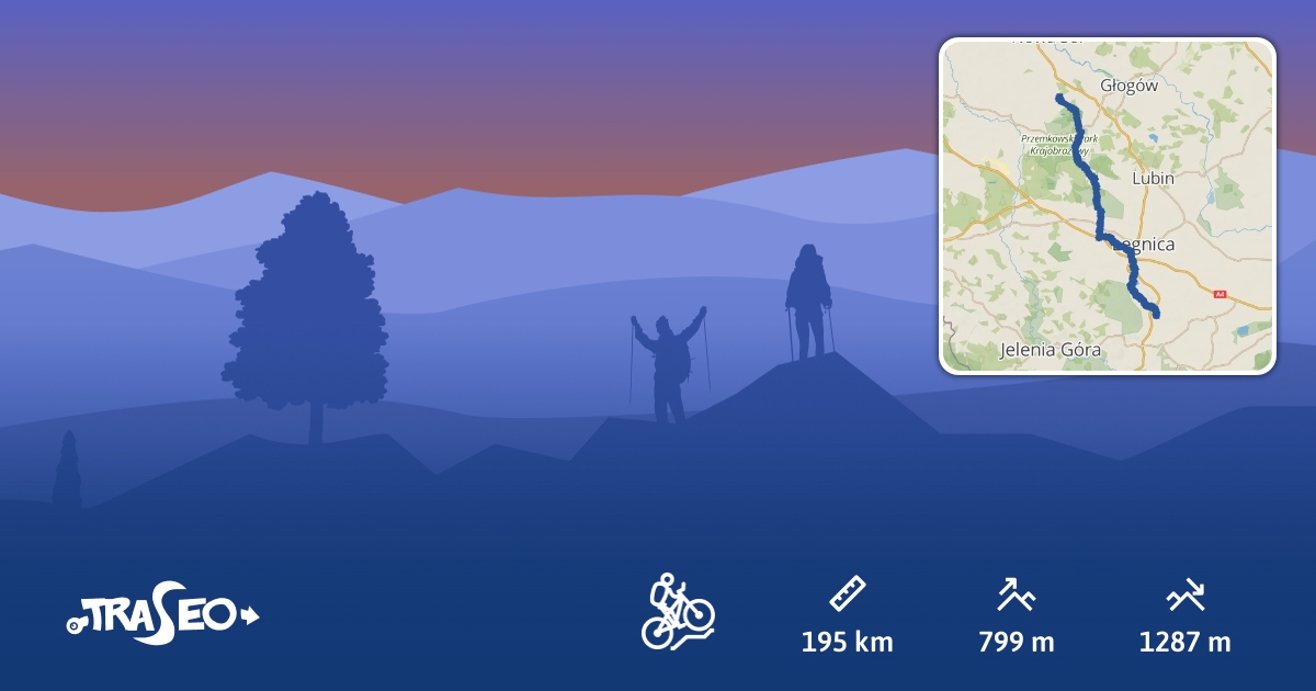 Trasa MTB Sokolec - Zielona Góra - Traseo