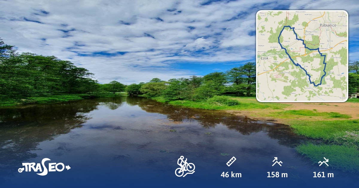 Trasa MTB Szlak osad młyńskich nad Grabią - oficjalny przebieg szlaku ...