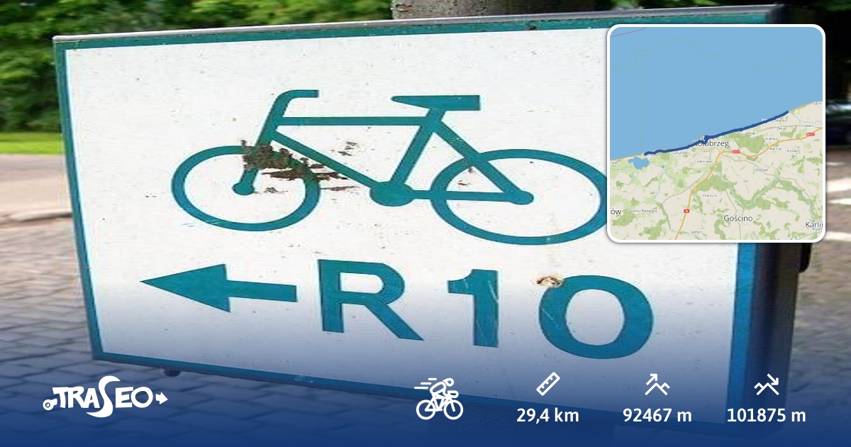 Trasa na rower szosowy Szlak rowerowy R-10 - Traseo