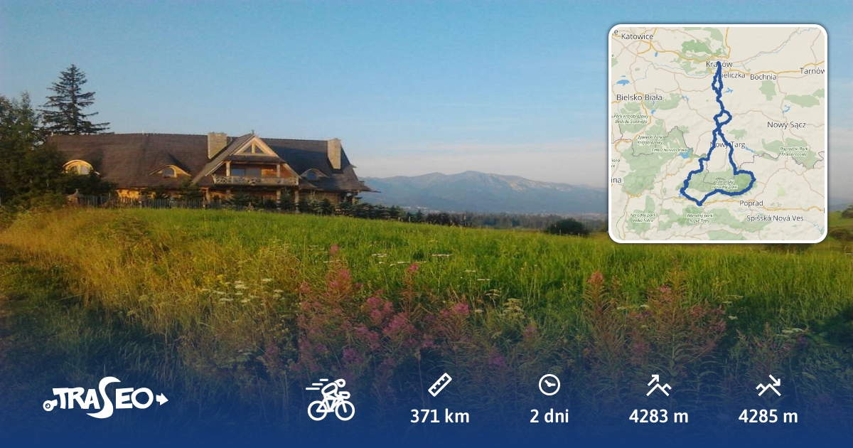 Trasa rowerowa Tatry Tour - Traseo.pl