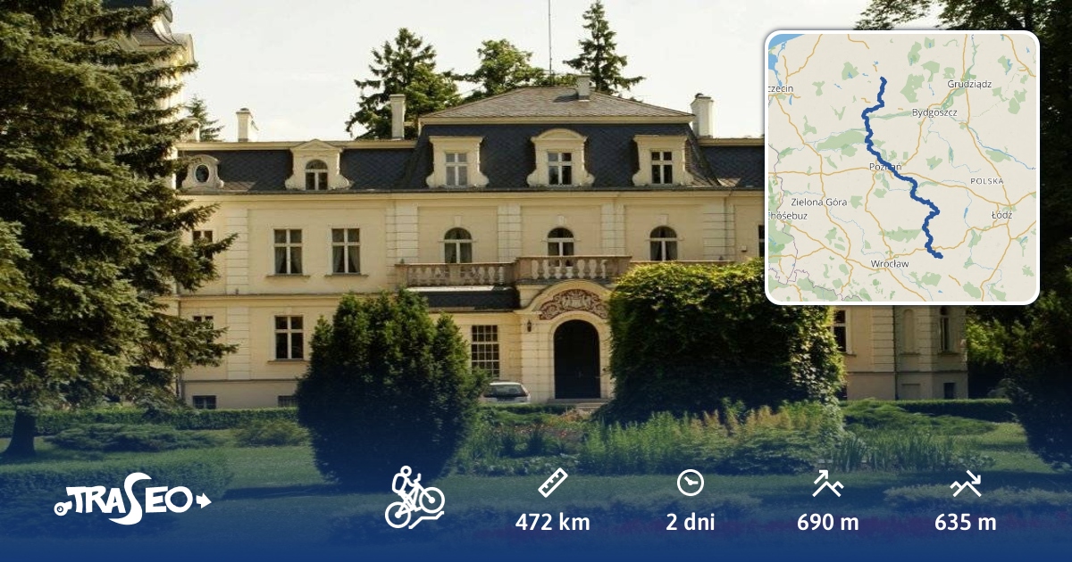 Trasa MTB Transwielkopolska trasa rowerowa - oficjalny przebieg szlaku ...