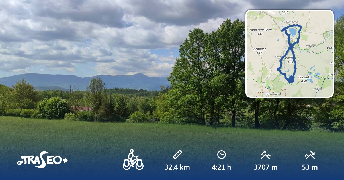 Trasa na rower trekkingowy Trasa 23_05_2025 14:16 - Traseo
