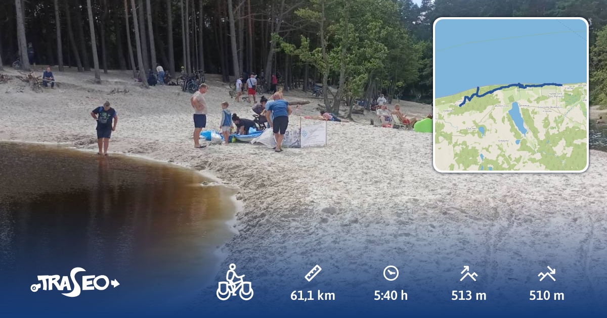 Trekking bike route Trasą R10 do Karwii - Traseo