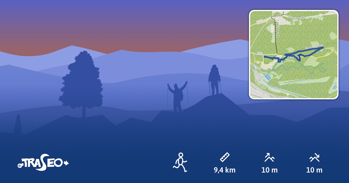 Trasa biegowa V Memoriał Janusza Nabrdalika - 10 - Traseo