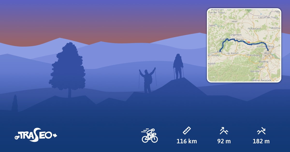 Trasa rowerowa Velo Dunaj 2022 dzien 3i4 - Traseo.pl
