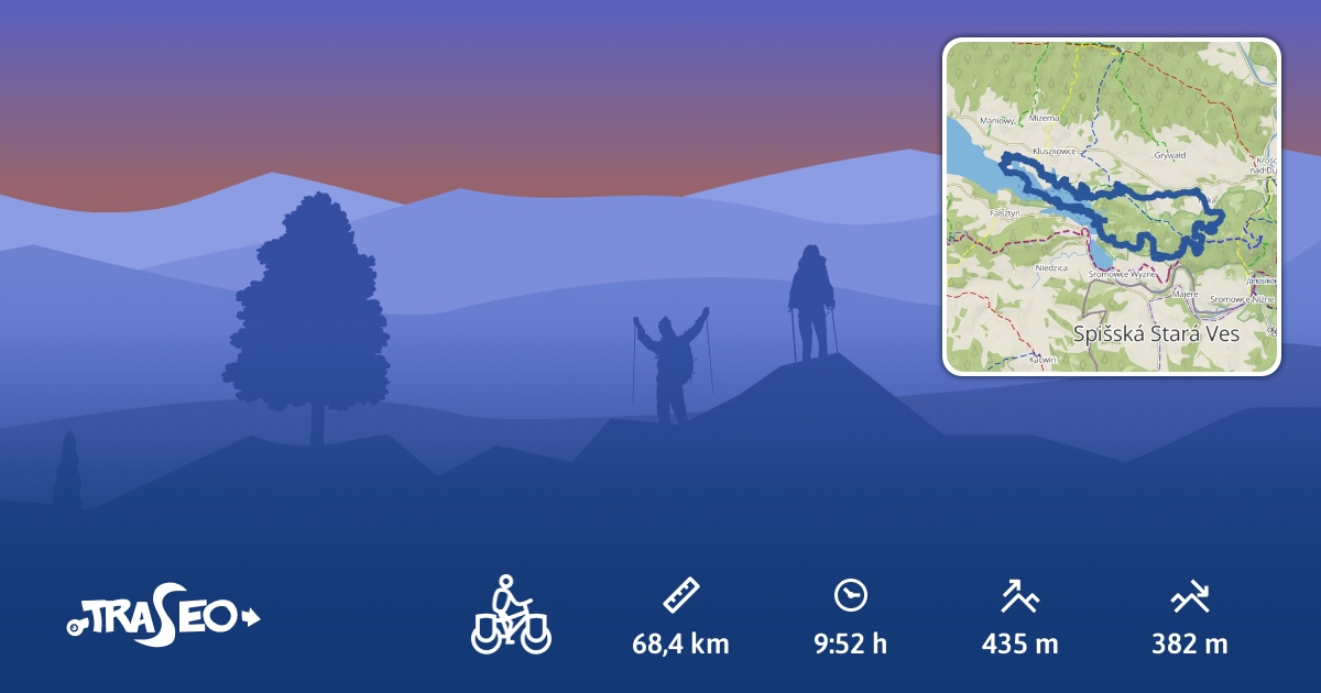 Trasa rowerowa Velo Dunajec i Velo Czorsztyn - Traseo.pl