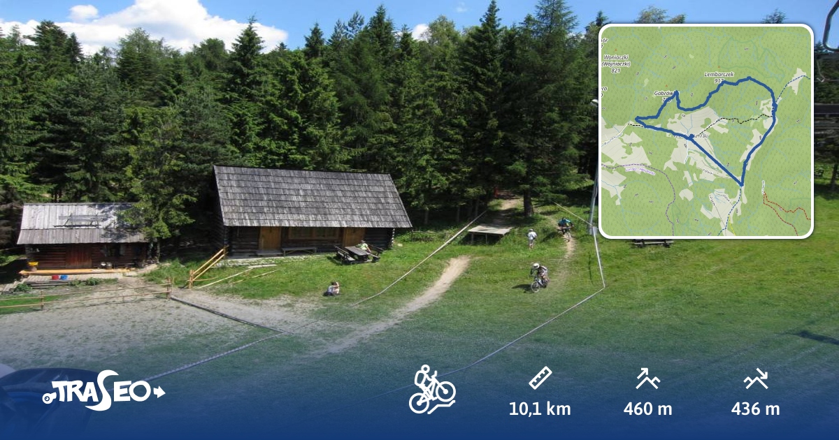 Trasa MTB Wierchomla Mała - Traseo