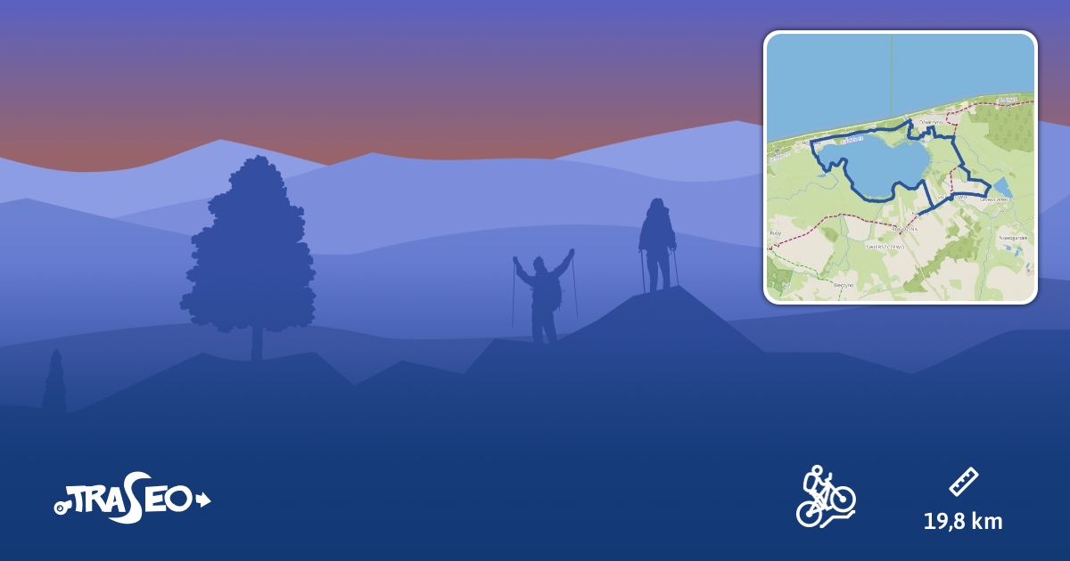 Trasa MTB Wokół jeziora Resko Przymorskie - Traseo