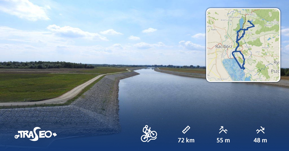 Trasa MTB Wokół Zbiornika Racibórz Dolny - Traseo