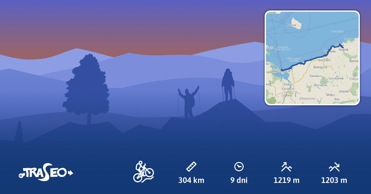 Trasa rowerowa Wycieczka rowerowa Świnoujście - Słupsk (Trasa Rowerowa ...