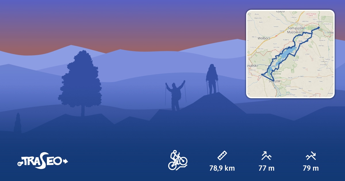 Trasa MTB Zalew Sulejowski - Traseo